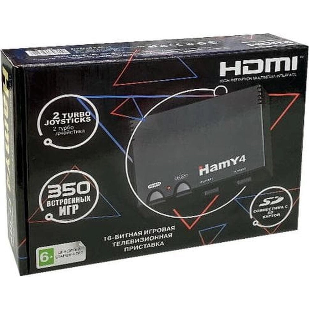 Игровая приставка Hamy 4 (350-в-1) HDMI Classic Hamy 4 Чёрный