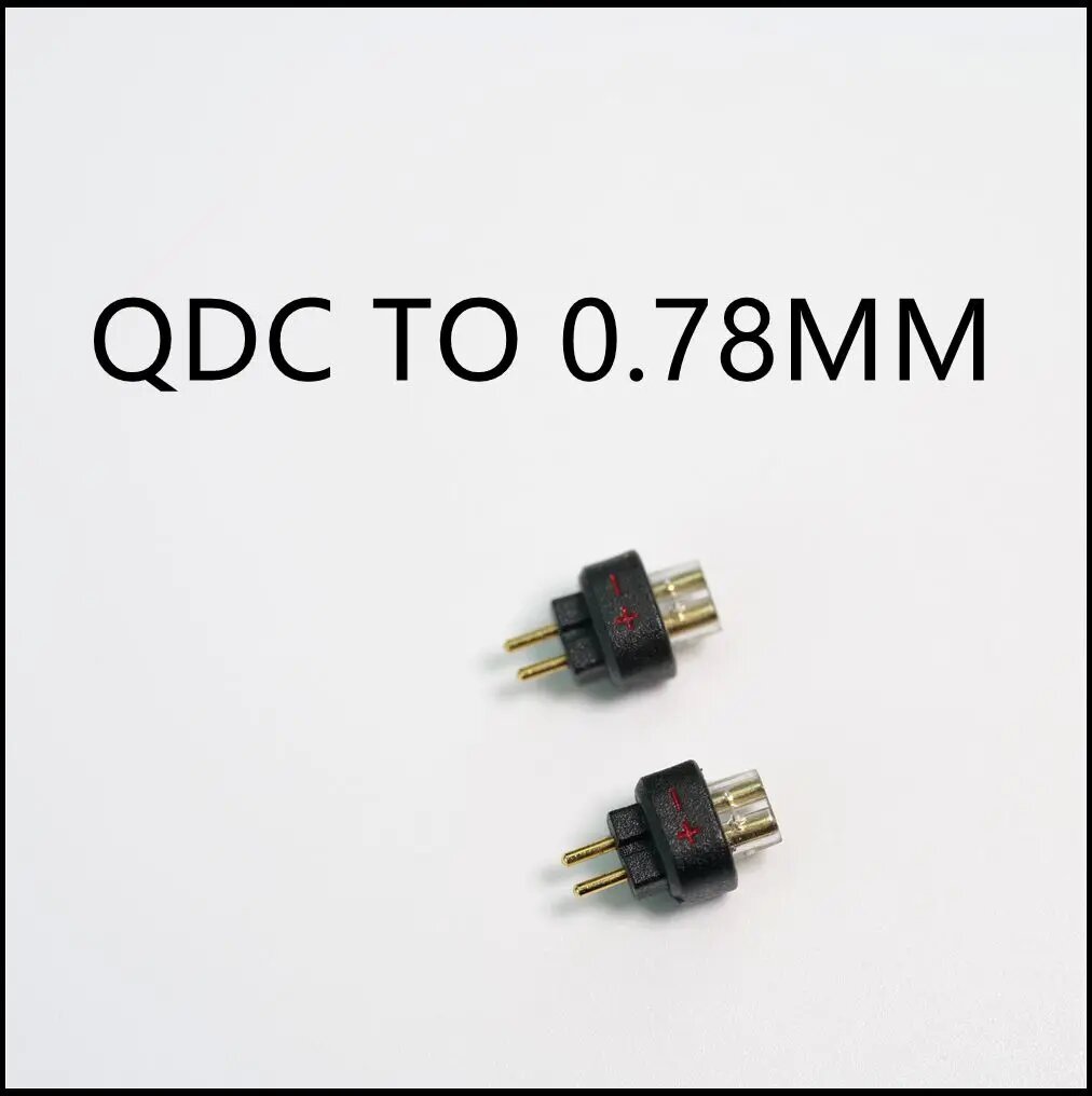 Конвертер MMCX 0,78 мм, разъем преобразователя гарнитуры IE900 N5005 IE40PRO mmcx в qdc JH EXK ie8 HD650 MH334 EAR