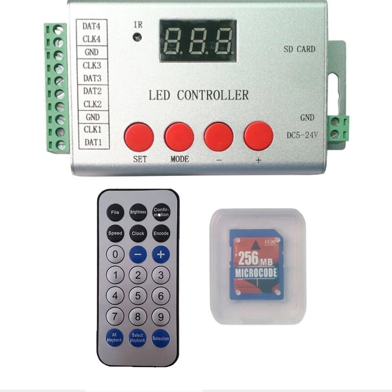 BOOMROAD RGB-контроллер 4 порта 6144 пикселей