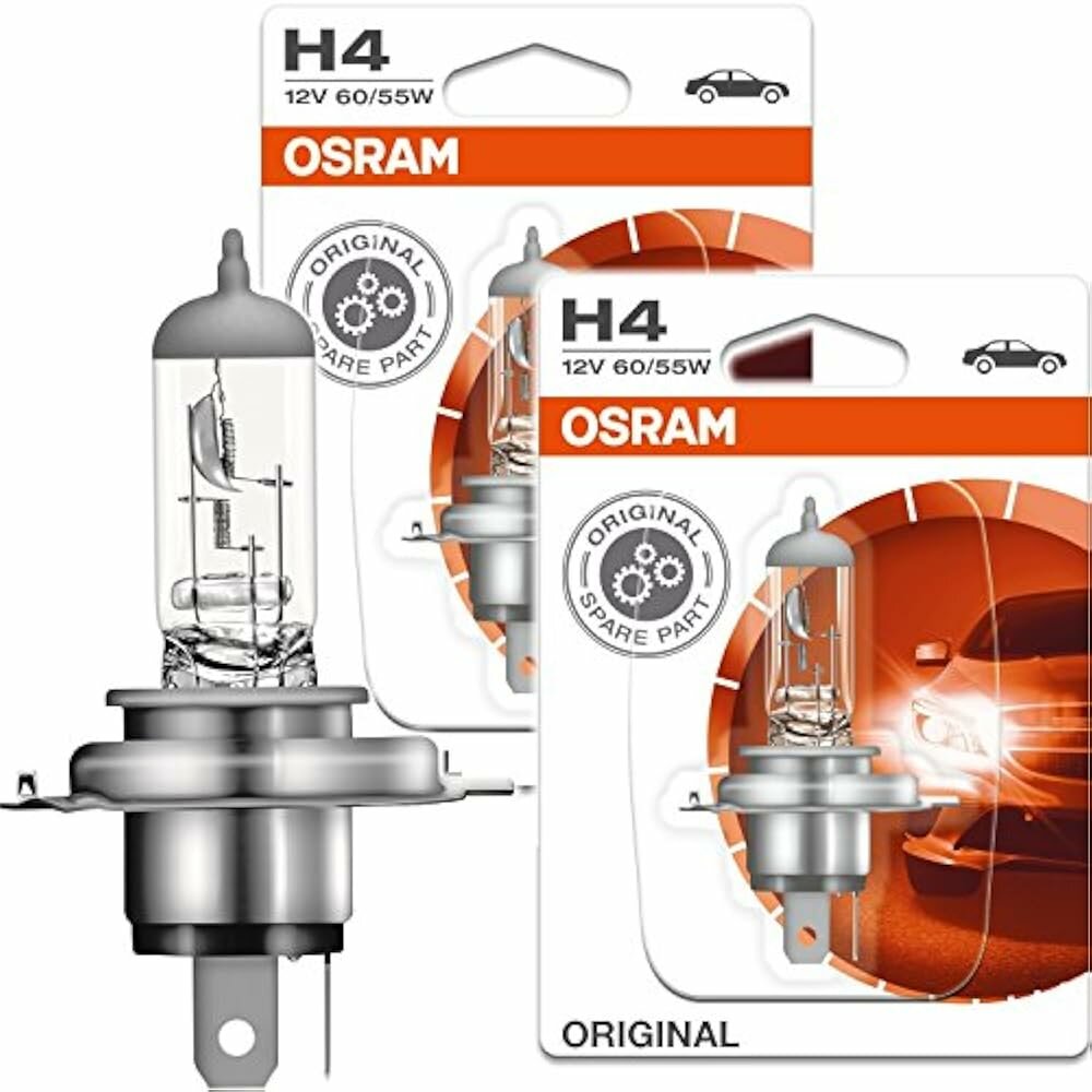 Галогенная автомобильная лампа Osram H4 (60/55W 12V) Original Line (Blister) 1шт, 64193-01В