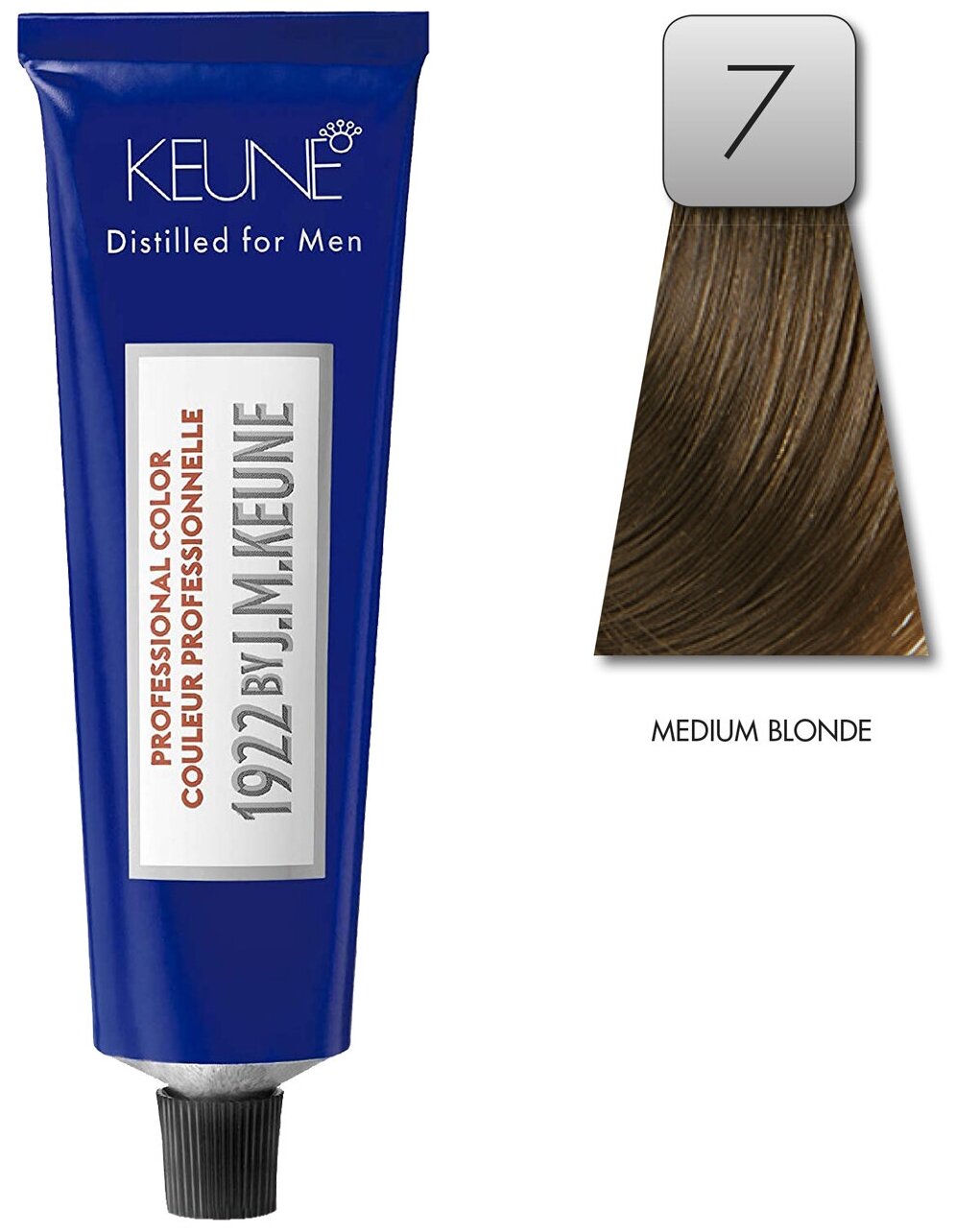 Keune 1922 by J.M. Keune Color Man № 7 краситель для мужчин, средний блондин № 7 60 мл