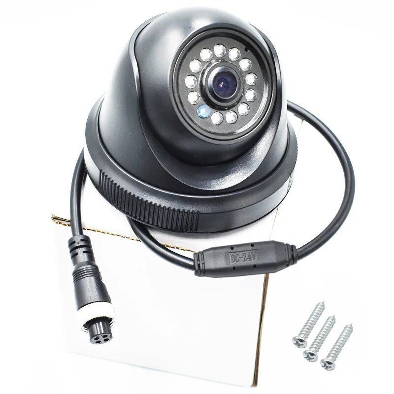 AHD-камера для автобуса, 12-32 В, 4 контакта, кабель 720P