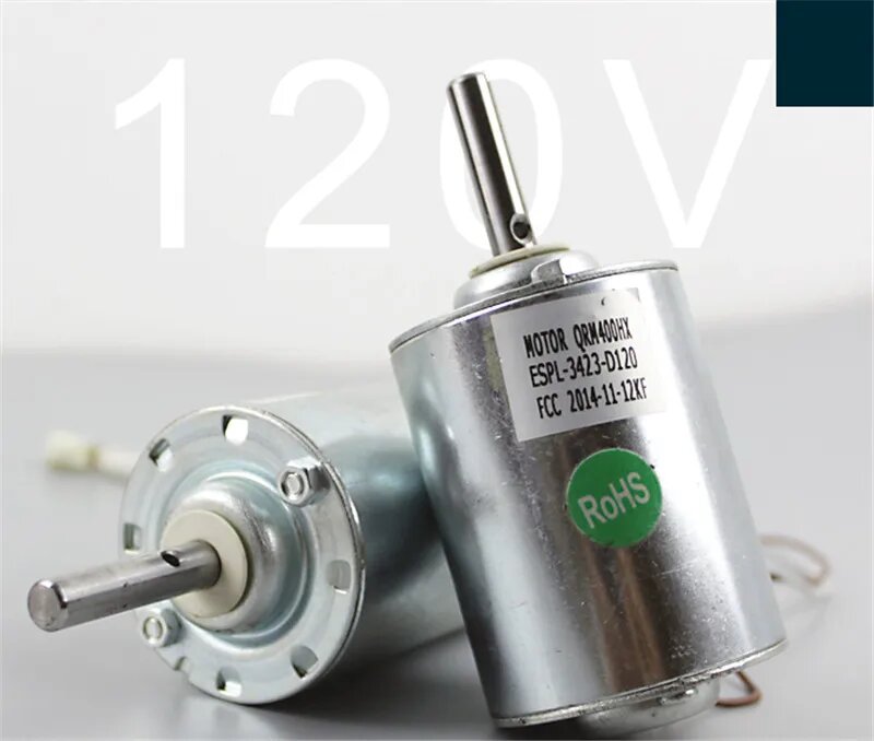 55 Вт двигатель постоянного тока, 120 В постоянного тока, 2500 об/мин, бытовая маленькая ручная ветряная турбина, генератор двигателя высокой мощности