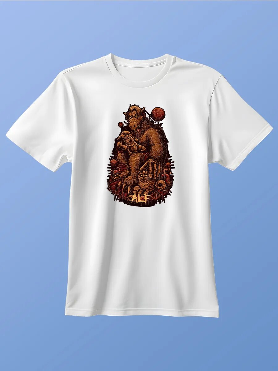 Футболка с принтом альф