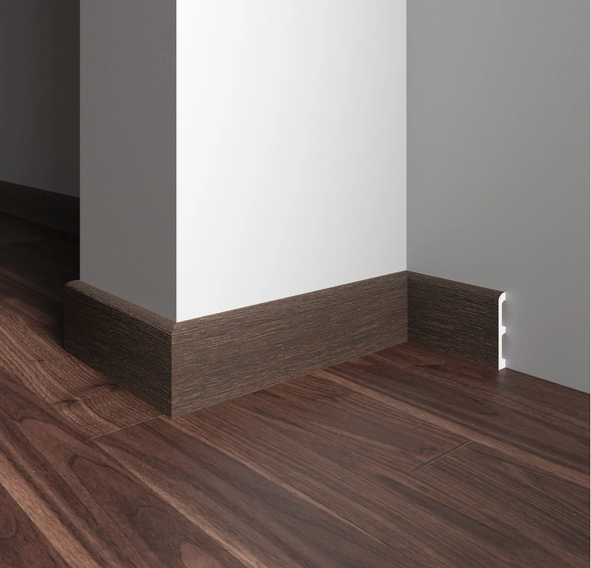 Плинтус Dekor-Dizayn 706-73SH Цветной Плинтус Д2400хВ80хТ13 / Декор Дизайн.