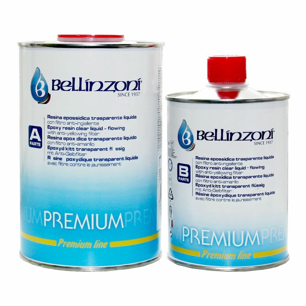 Жидкий клей PREMIUM BELLINZONI (Премиум Беллинзони) для камня, бесцветный 1,50 кг.