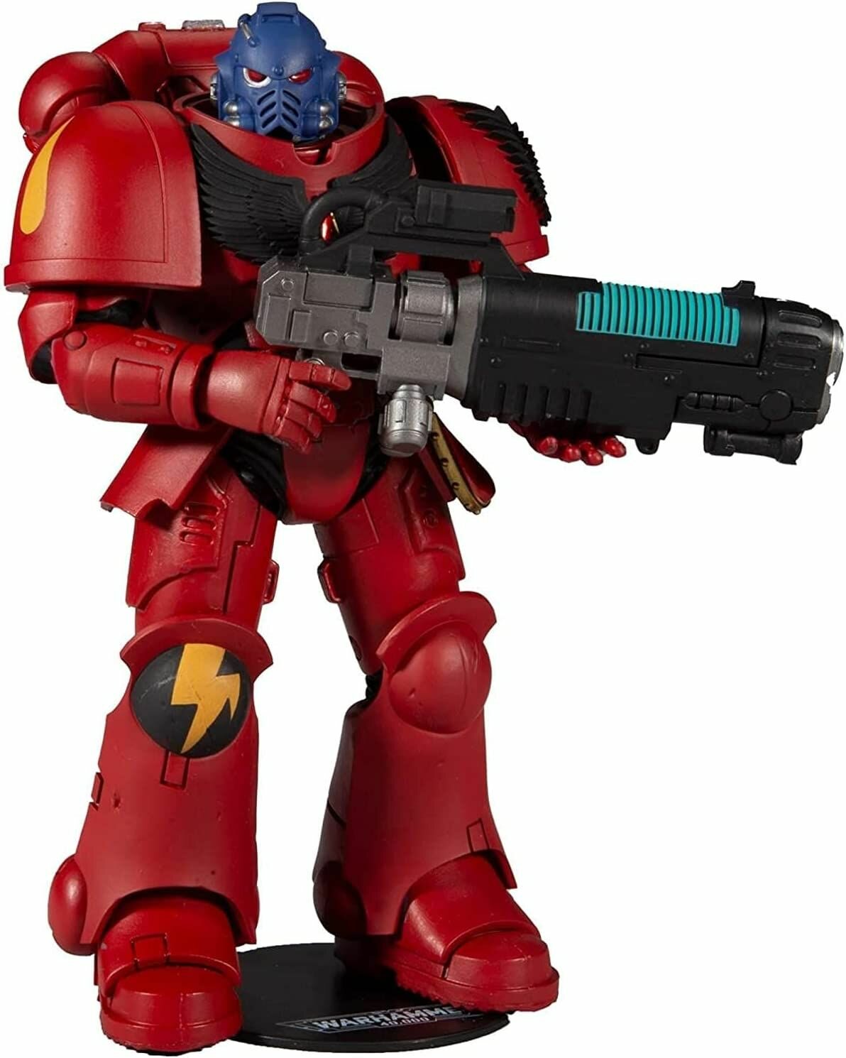 Фигурка Warhammer 40000 Red Blood Angels Hellblaster с 22 движущимися частями, коллекционная фигурка Warhammer с подставкой для коллекционеров
