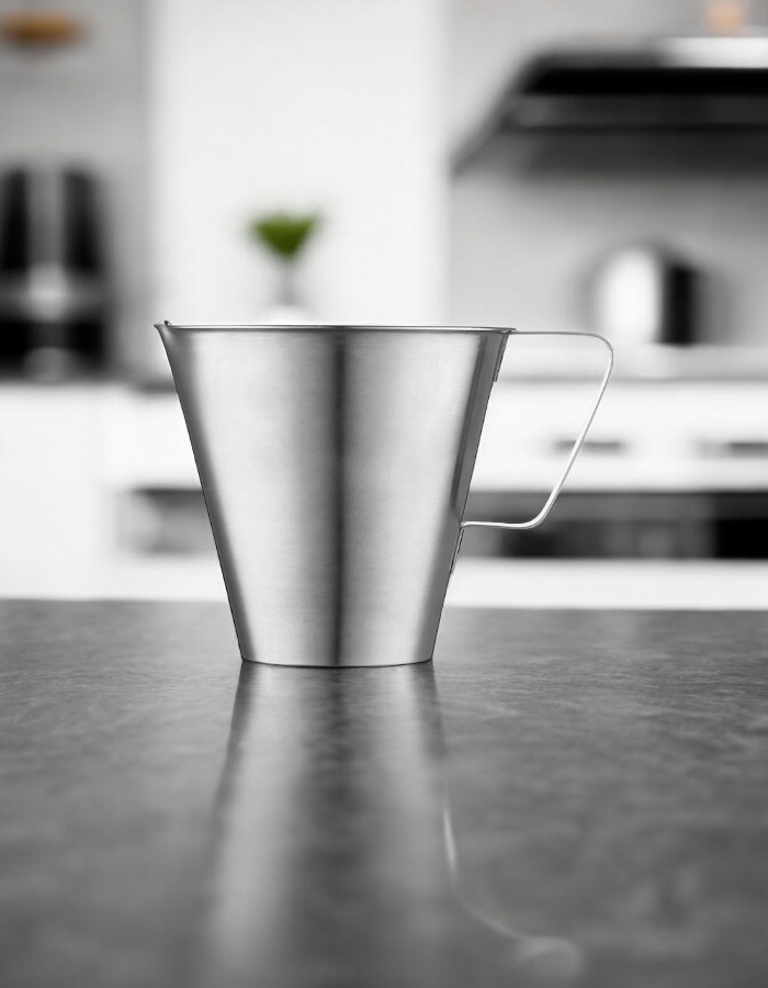 Мерный кувшин Prohotel 1л, 170х145х130мм, нерж. сталь