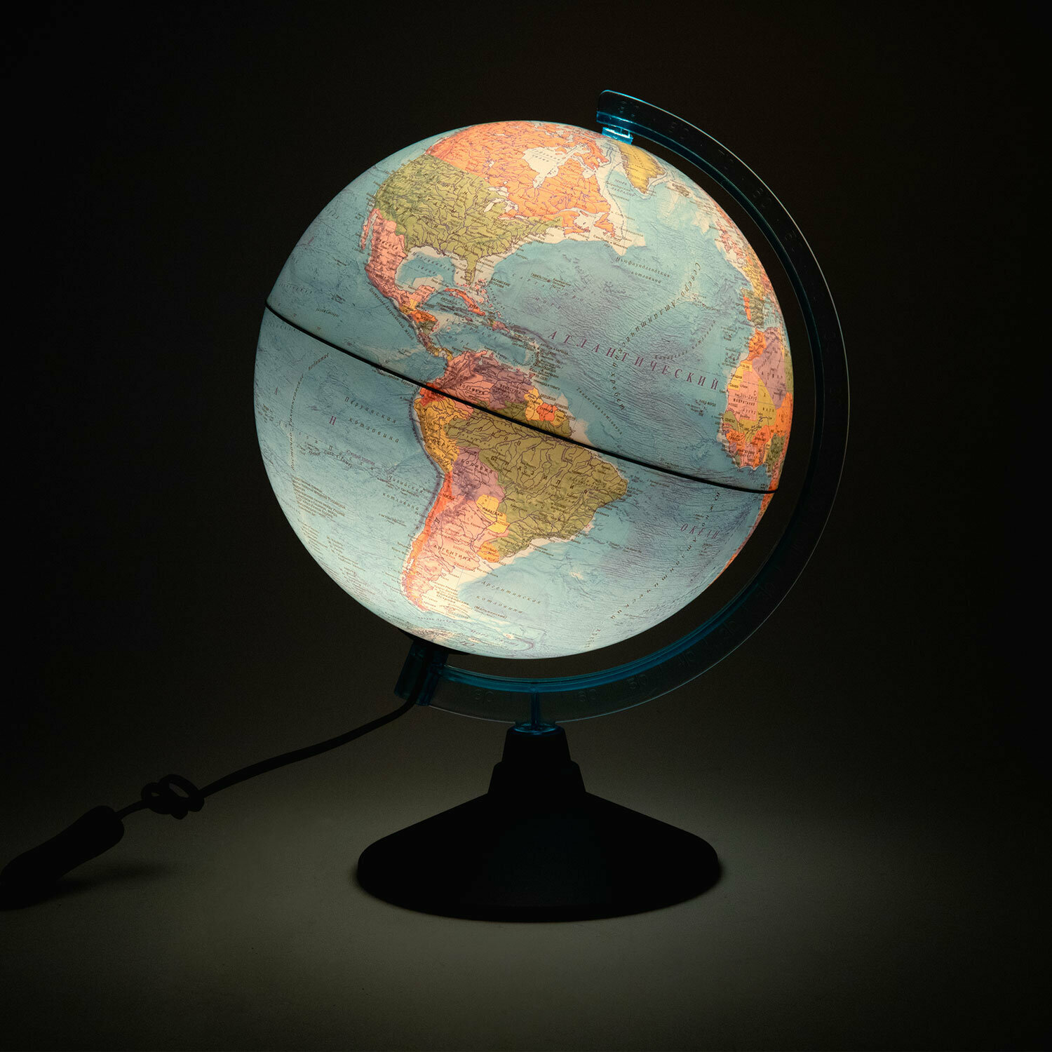 Глобус политический GLOBEN "Классик Евро", 25 см, с подсветкой, Ке012500190