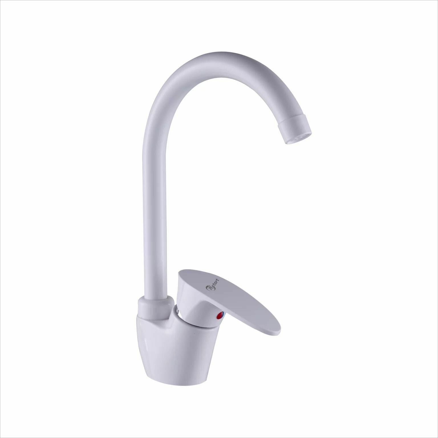 Смеситель для кухни PLStart PL4105-8, хром/белый