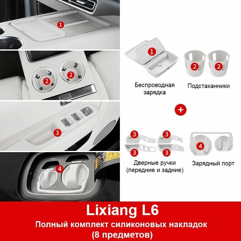 Силиконовые накладки Lixiang L6