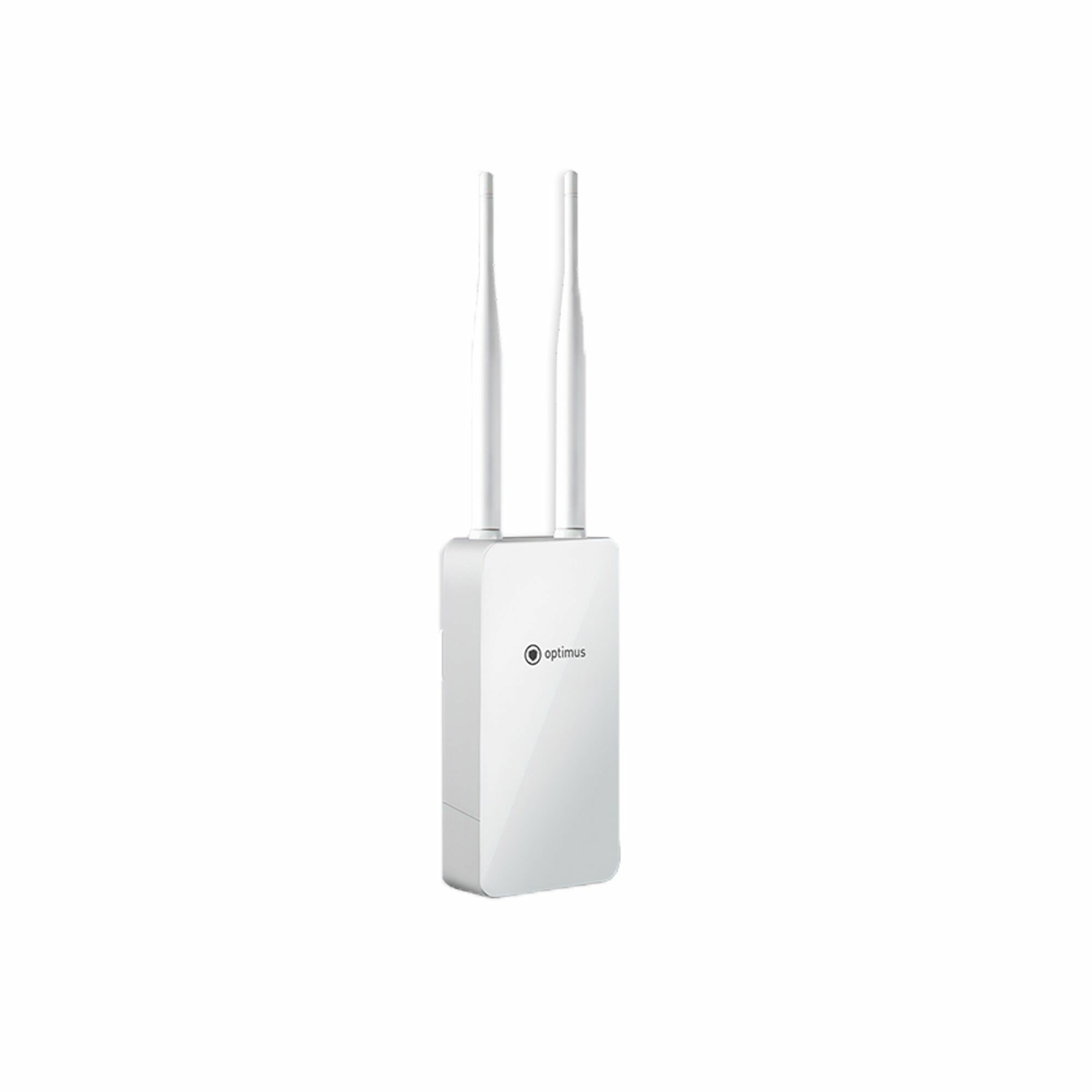 Роутер optimus WR2-24015, 4G, Wi-Fi, SIM-карта, белый, крепление на стену