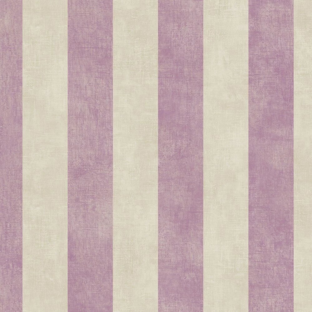Обои Aura Stripes & Damasks SD36159; 0,53х10,05 м. , бумага , фиолетовый