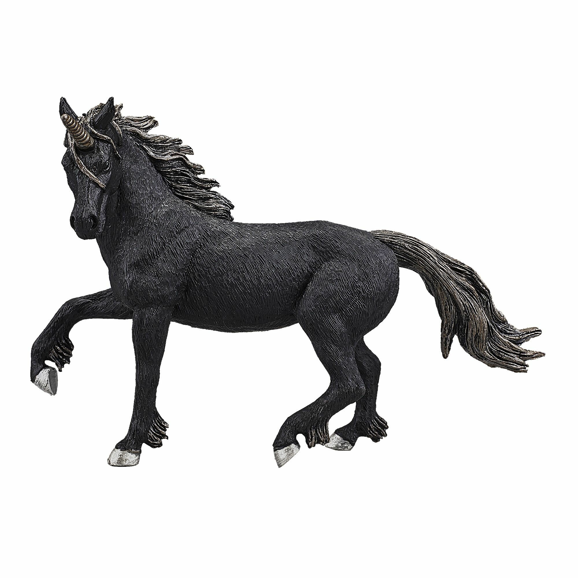 Коллекционная фигурка KONIK Чёрный единорог