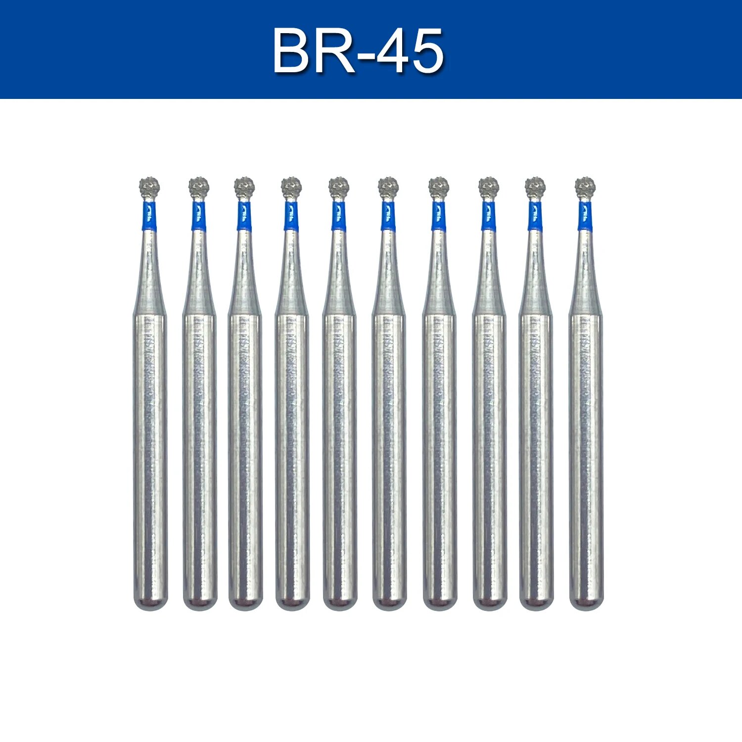 Well CK Алмазные боры FG для стоматологии 10pcs BR-45