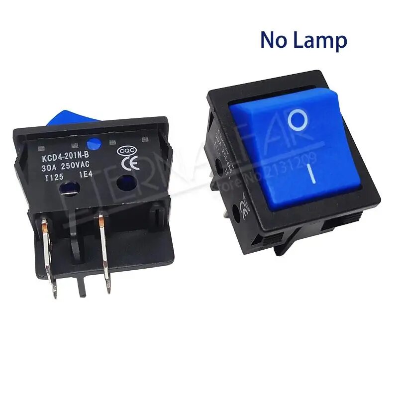 Переключатель ETERNALFAR, Switch-30A-SB-4J2D, синий