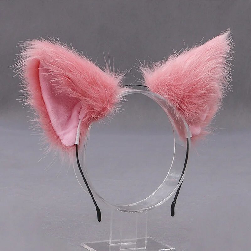 Розовые обручи с ушками кошки, Color: Розовый, Color: 11