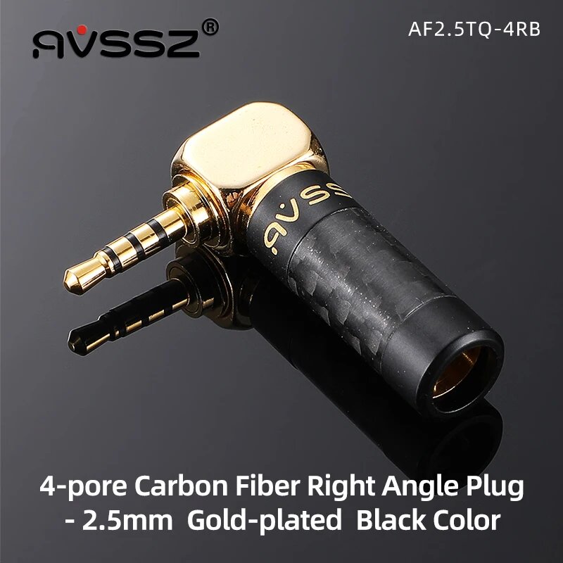AVSSZ Разъем 2.5 мм 4-pole L-shape Черный