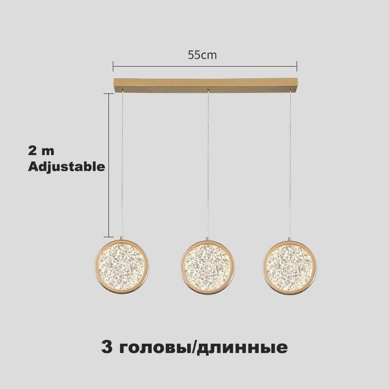 Свет роскошный простой хрустальная люстра -jua