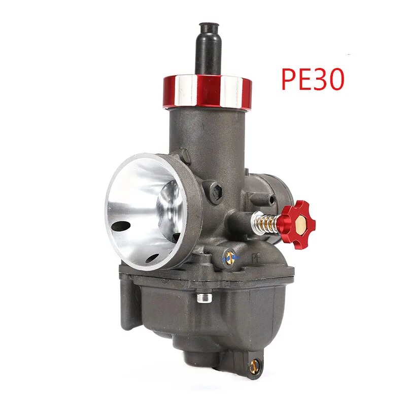 Карбюратор PE28 28 мм PE30 30 мм, карбюратор для карбюратора Keihin Honda CR80 CR80RB CR85 CR85R Kawasaki KSR 110 KX80 KX100 Красный, PE30