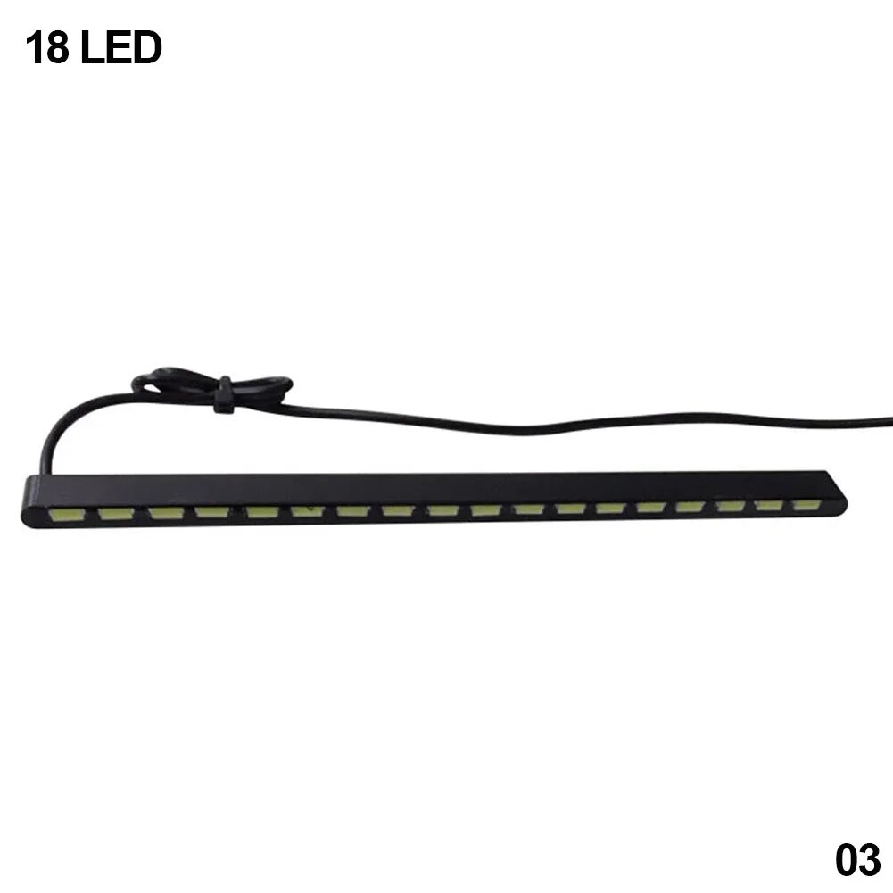 Дневные ходовые огни для автомобиля, дневные ходовые огни 7030, Стайлинг дневного света для 18LEDs