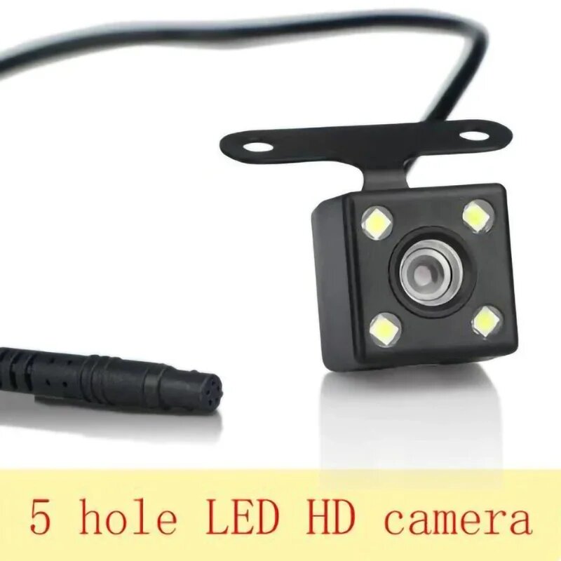 Камера заднего вида 5 LED HD, 170°, водонепроницаемая
