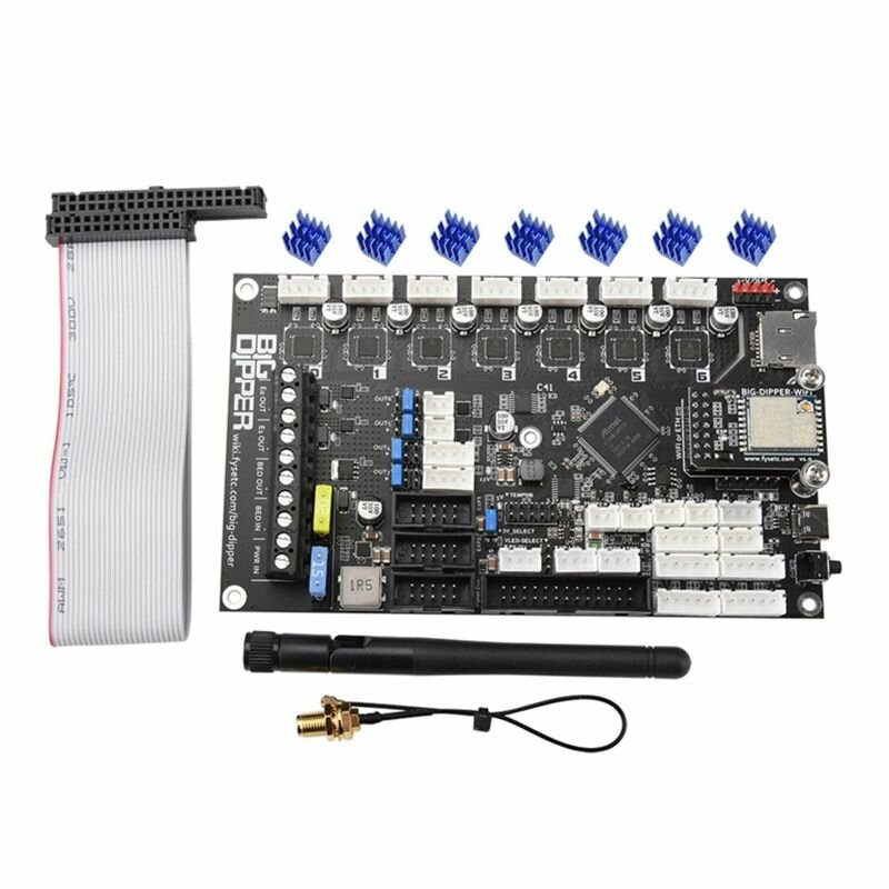Большая плата Dipper Duet 3 Mini 5+ WiFi 3D-принтер, обновленная материнская для станка с ЧПУ Voron BLV