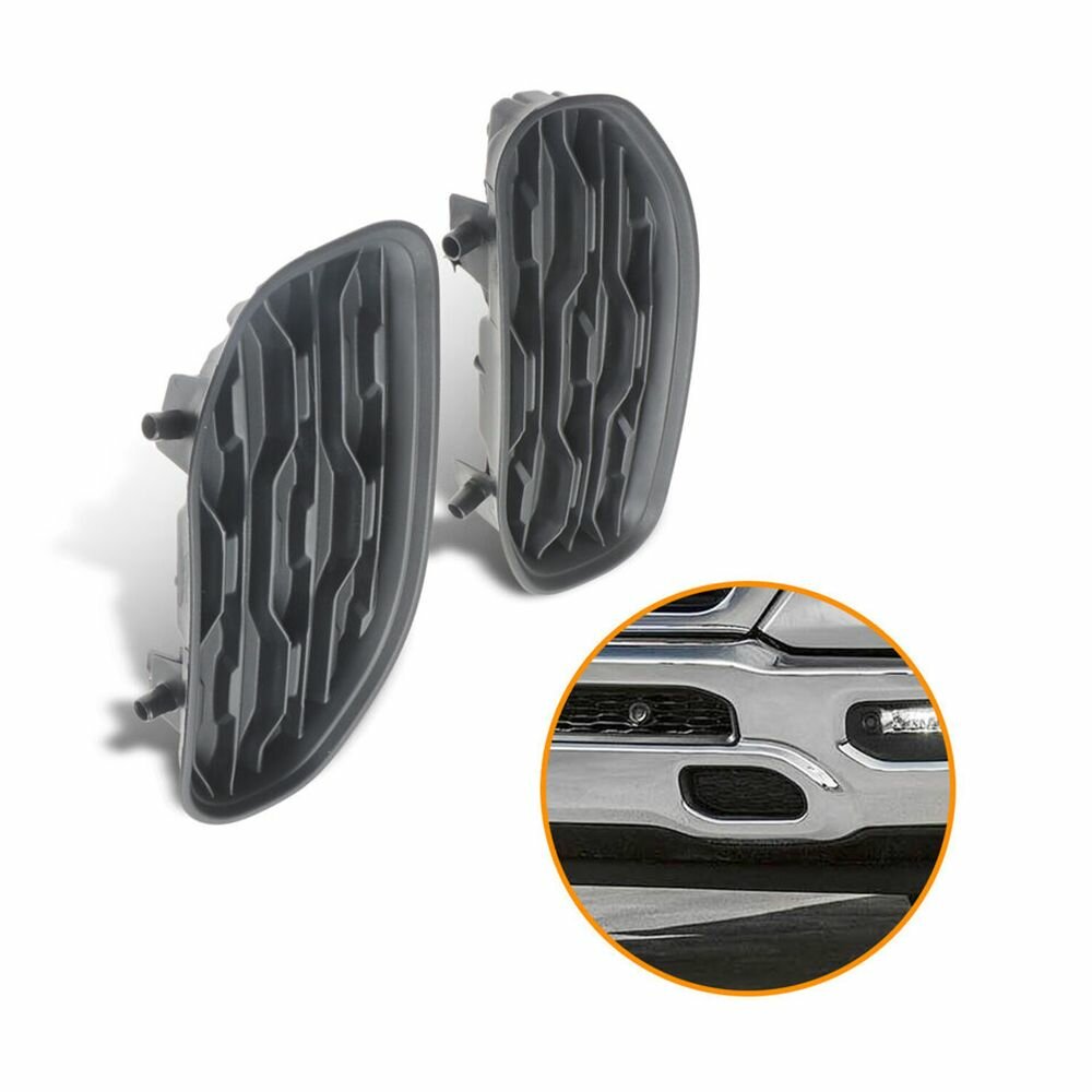 Декоративные вставки переднего бампера для dodge ram 1500 dt 2019-2021 гг. 68414296aa