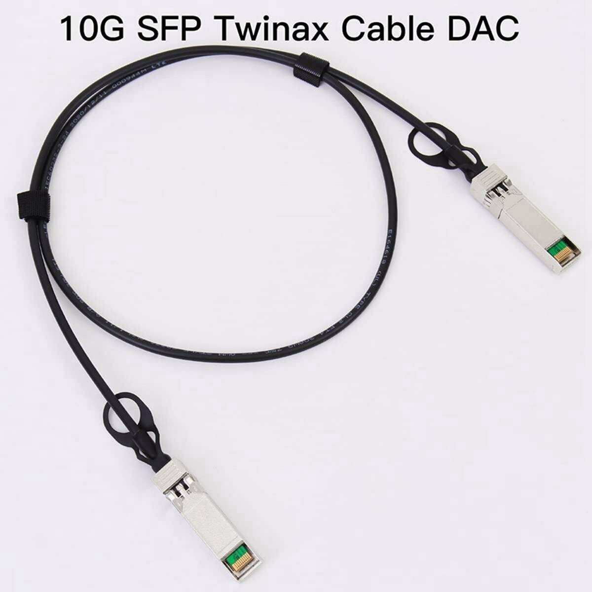 10G SFP+ Twinax кабель, для SFP-H10GB-CU1M, Ubiquiti, D-Link(0.5M)