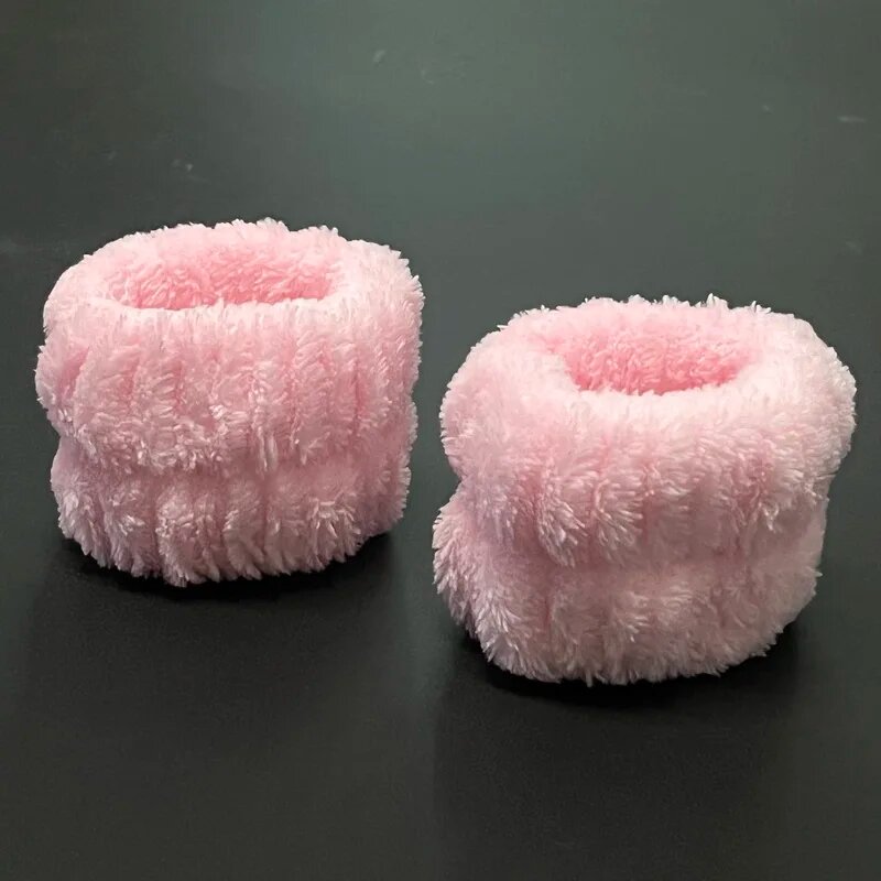 Повязка на запястье Aolikes coral fleece wash face wristband 010