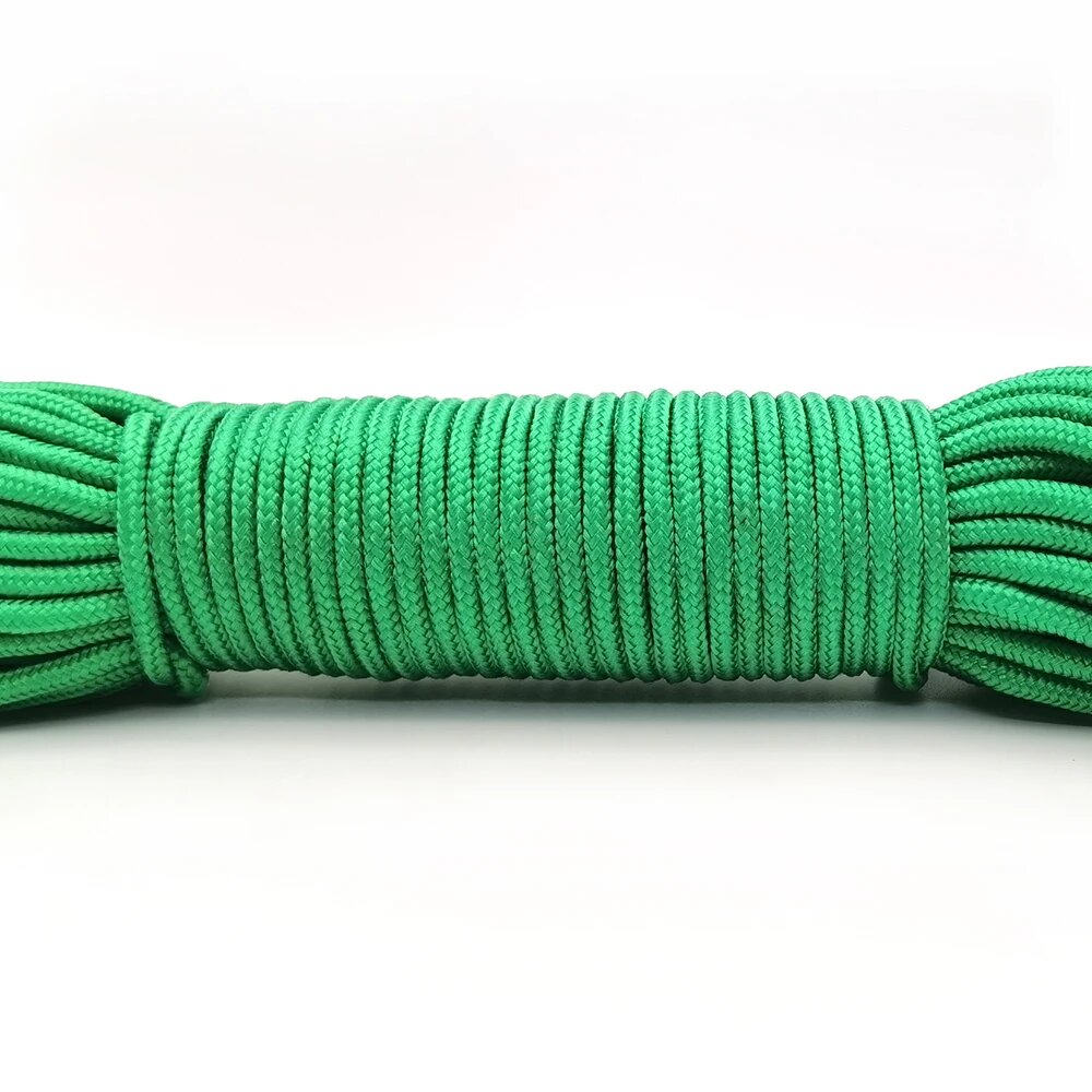 IQiuhike 3мм паракорд 100 футов Зеленый, 7, 8m