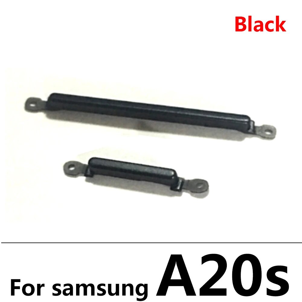 Новая кнопка питания + Боковая кнопка громкости для Samsung A10S A107F A20S A207F A21S A20s Black