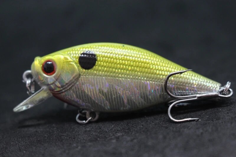 WLure Crankbait Рыболовная приманка 6,5 см 7,4 г с плоским корпусом, широкий воблер, мускусная приманка, плавающий резервуар, протестированная жесткая приманка, различные цвета C547