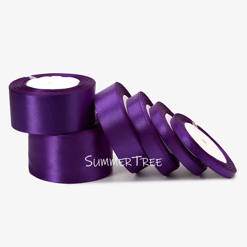 Атласная лента SUMMERTREE 25 ярдов 6-50 мм