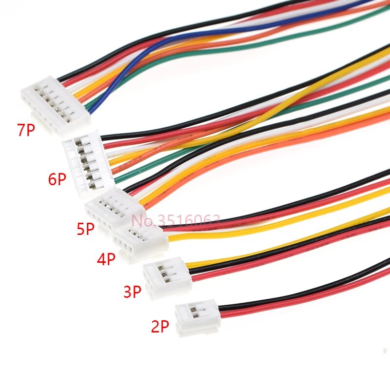 ALINSIN HY2.0 Wire Cable Connector 2/3/4/5/6/7/8 Pin 3Pin (5PCS)