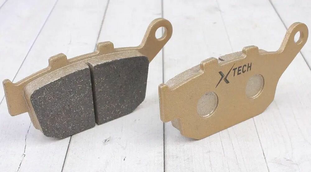 Колодки тормозные дисковые #13 X-TECH (Coper-based) медь+кевлар на мотоцикл, питбайк, эндуро