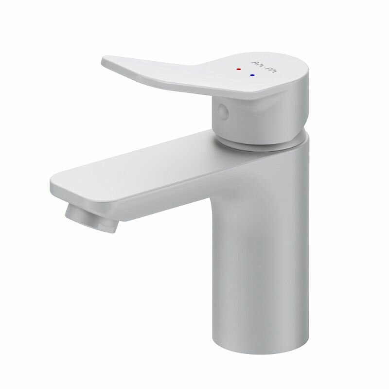 Смеситель для раковины AM.PM X-Joy F85A02133 излив 100 мм, керамический картридж Soft Motion, высококачественная латунь, Германия, Гарантия 10 лет