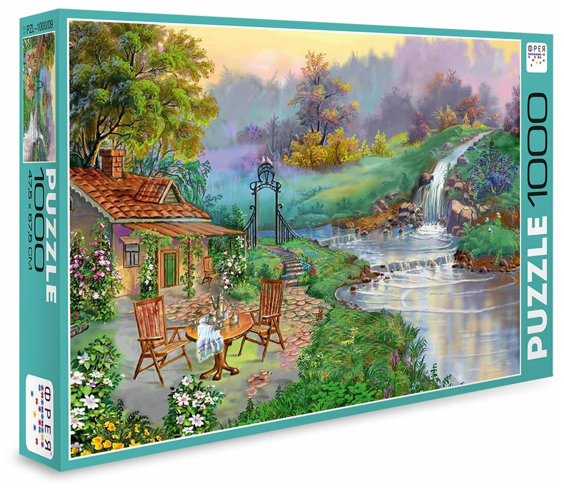 Пазлы 1000 деталей. Фрея. На природе PZL-1000/09, (ООО "панна")