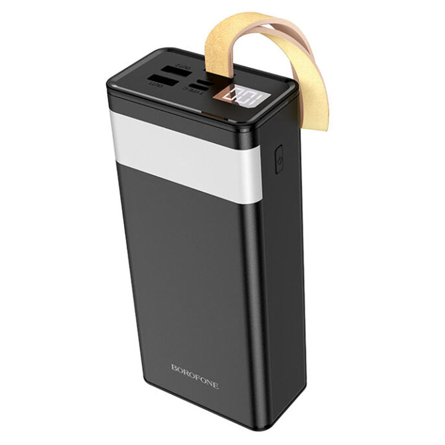 Внешний аккумулятор Borofone BJ18A 30000 mAh Micro USB/USB Type-C (black)(212044)
