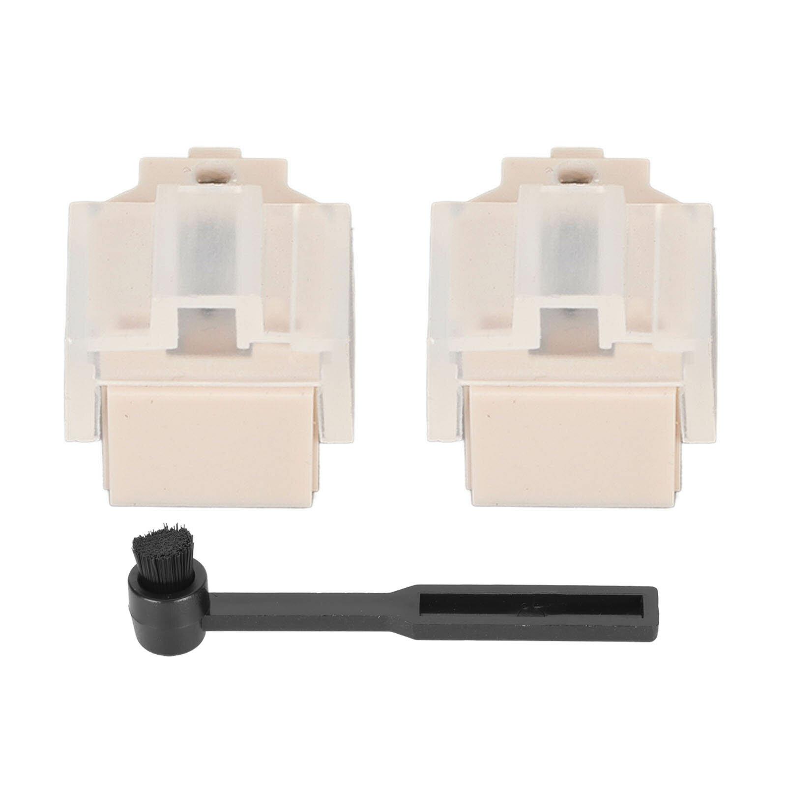 2 шт. иглы для проигрывателя винила, сменные, с кисточкой для чистки, для Audio-Technica AT-LP60, PL300, LP60XBT USB