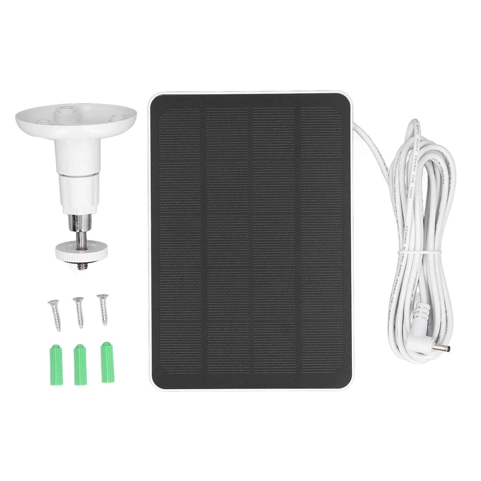 10W Solar Panel Charger Professional Efficient IP65 Waterproof Portable Powered for Ring Spotlight Cam Stick Up CSP4W DC W