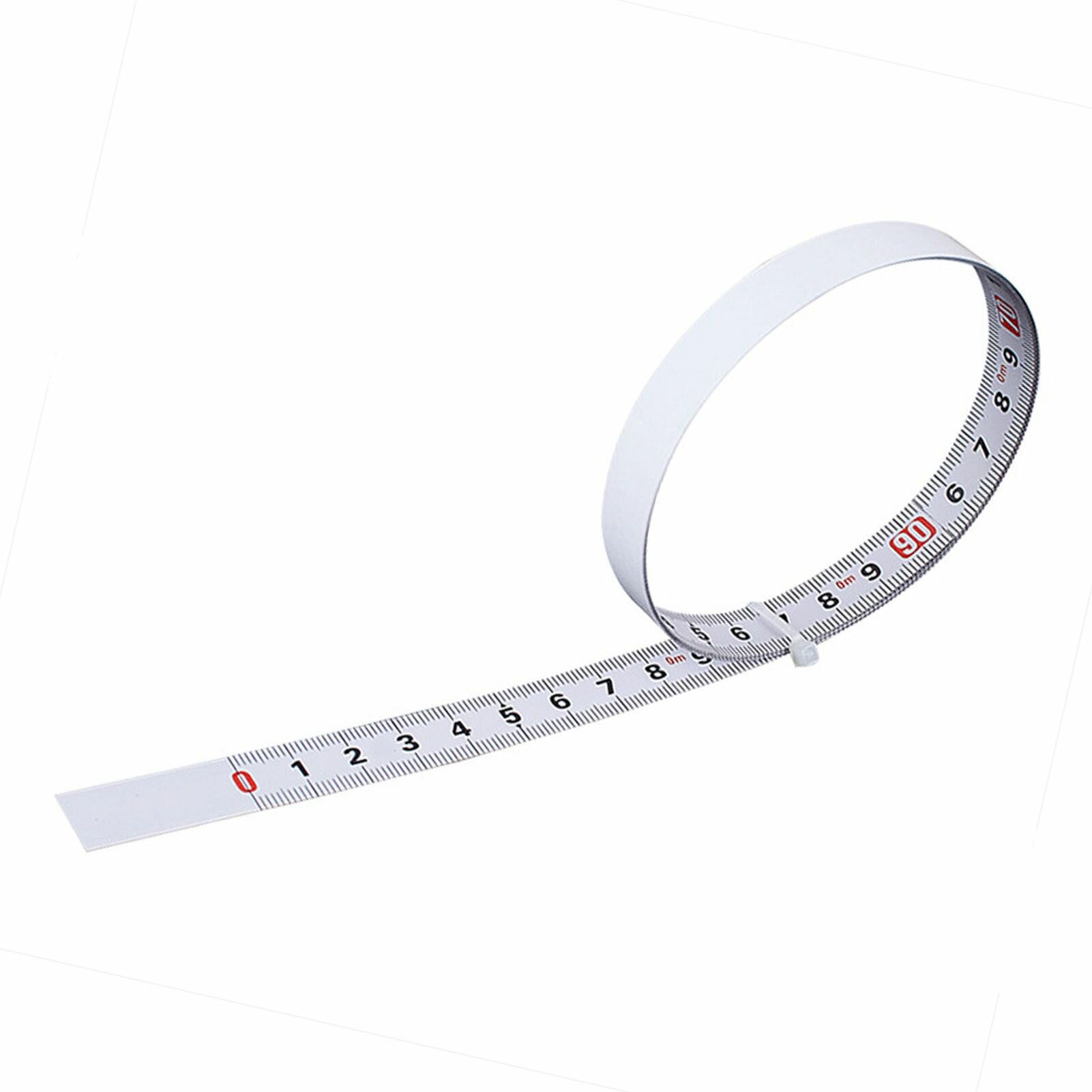 Линейка самоклеящаяся 5 м, сталь, измерение слева направо, ширина 13 мм