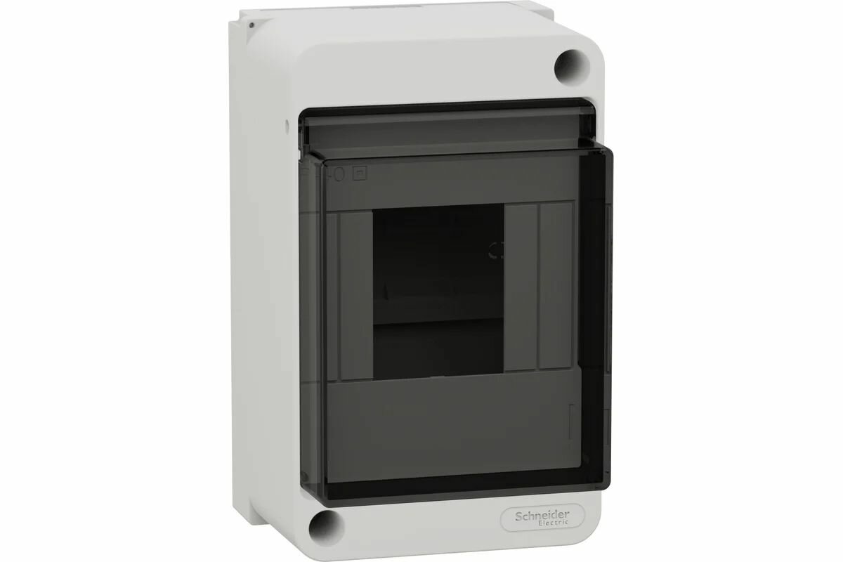 Навесной бокс Systeme Electric City9 Box с прозрачной дверцей, 4 модуля EZ9EAB104