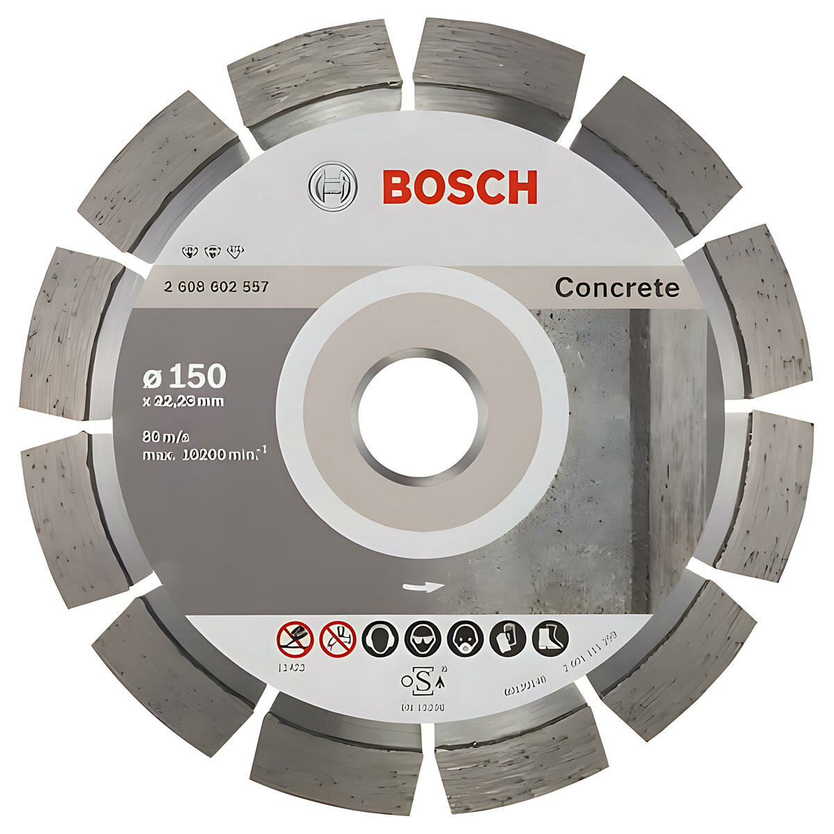 Диск алмазный 150 х 22.2 мм Expert for Concrete BOSCH 2608602557