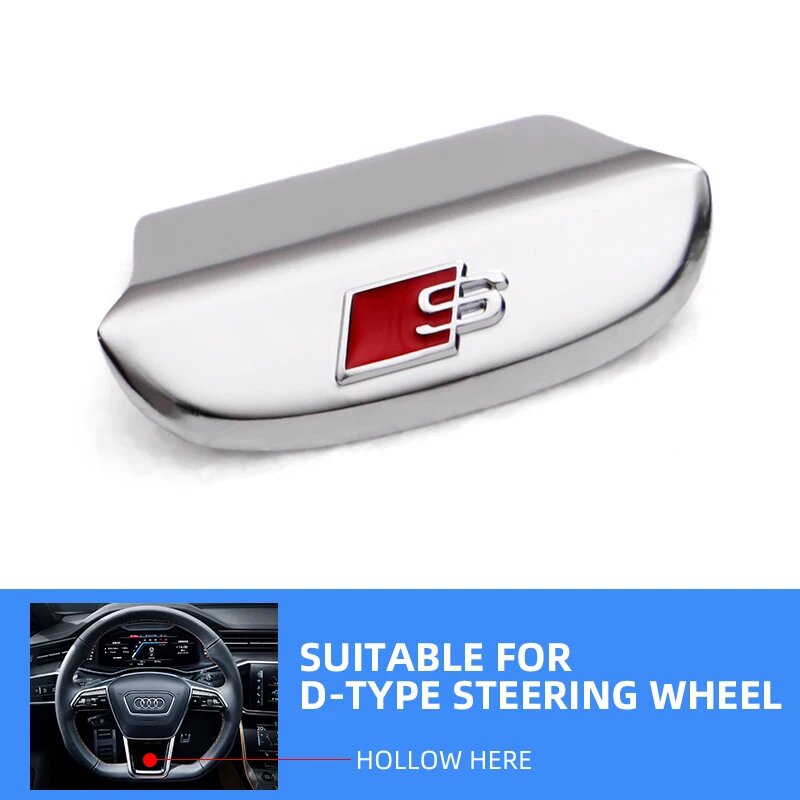 Наклейка для украшения рулевого колеса автомобиля для Audi A4l A3 Q3 Q5 A5 Q2L, аксессуары для DS D