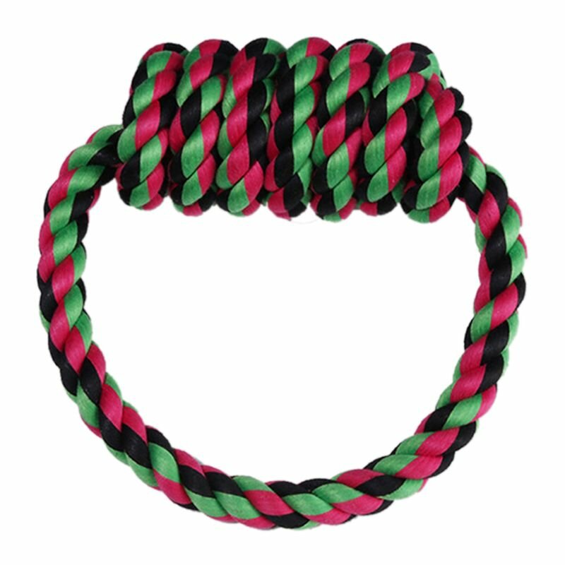 Хлопковое веревочное кольцо для собак