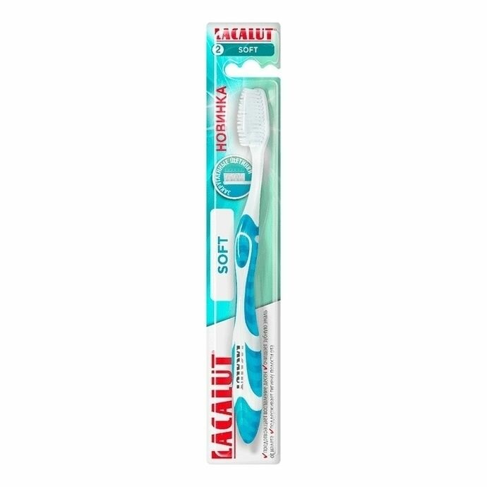 Зубная щетка Lacalut "Soft", на блистере