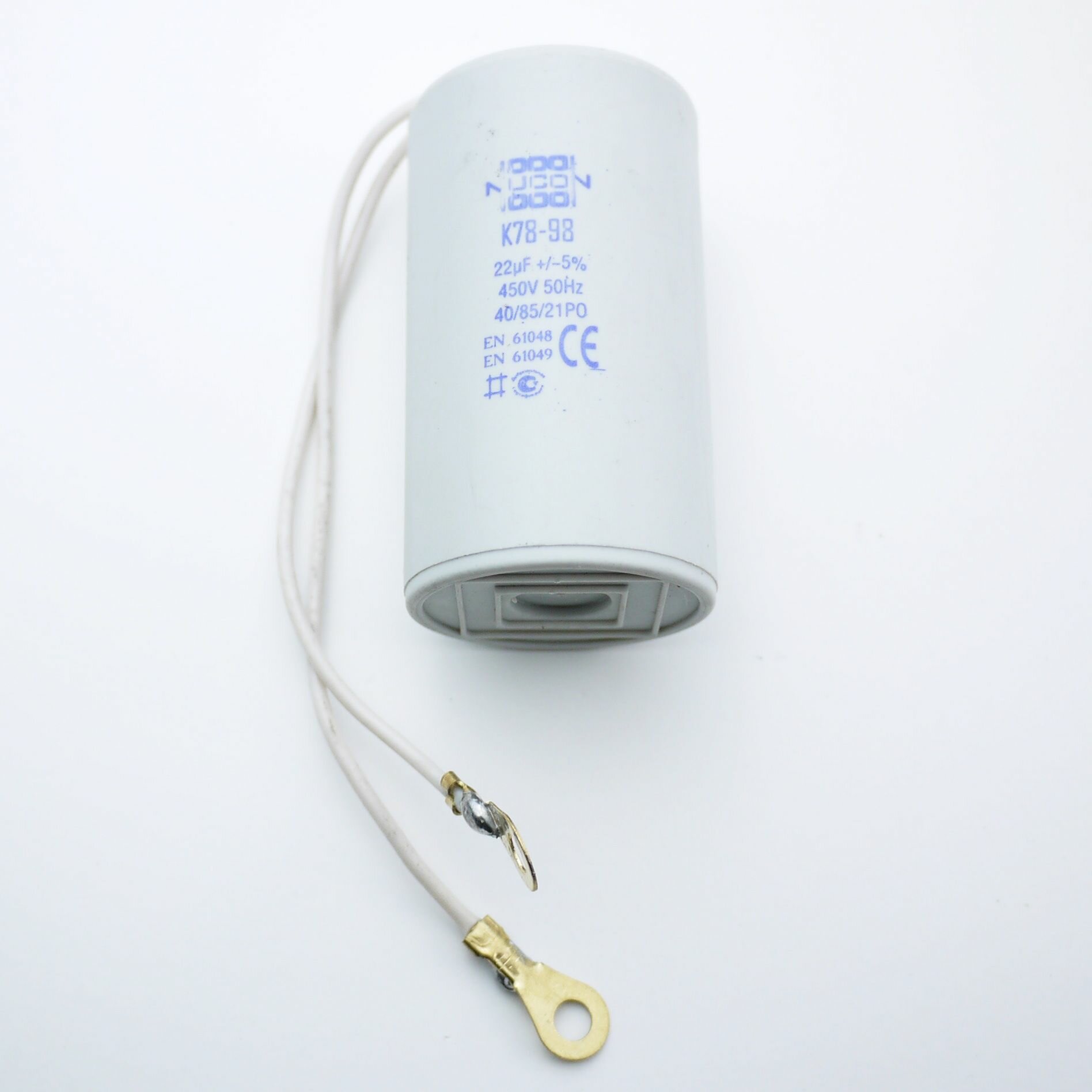 Конденсатор "Джилекс" 22 мкф 450В (40х70, L-150) (арт.- М019)