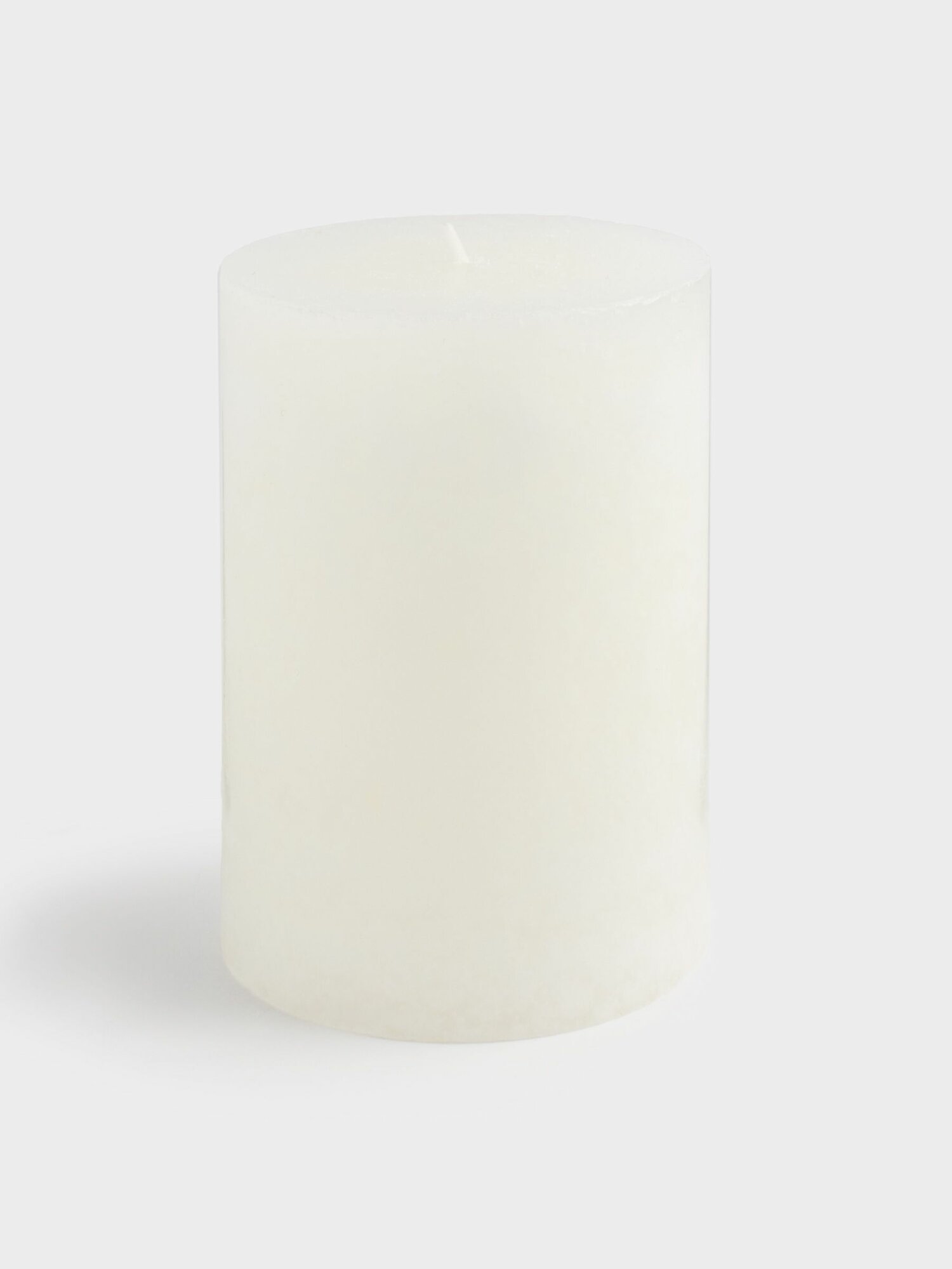 Свеча, 10 см, цилиндрическая, молочная, Basic, Kuchenland