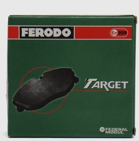 Ferodo TAR 732 Колодки тормозные дисковые передние, комплект "Target"